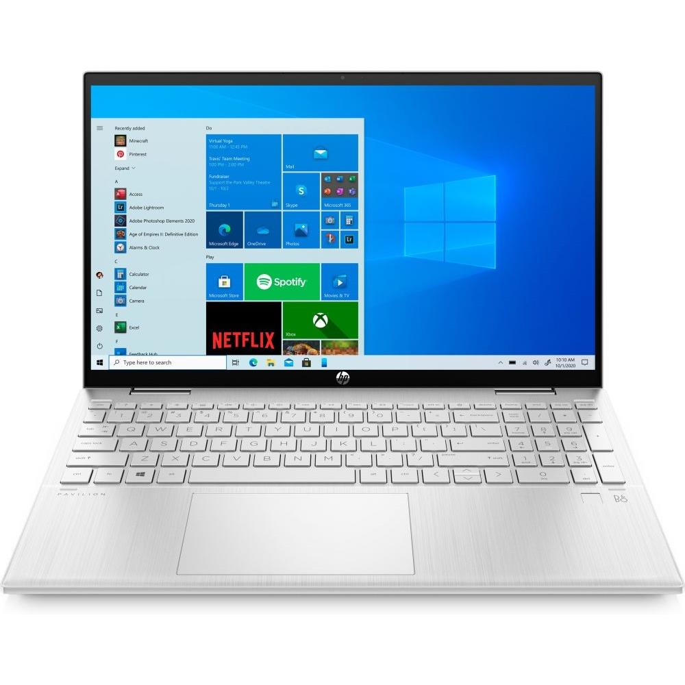 HP Pavilion laptop 15,6 FHD i3-1125G4 8GB 256GB UHD W10 ezüs